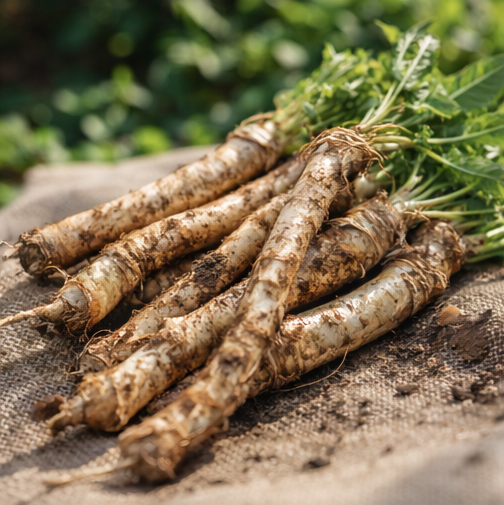 Big Top Horseradish Root Plant | Spicy High-Yield Root, Hardy Perennia ...